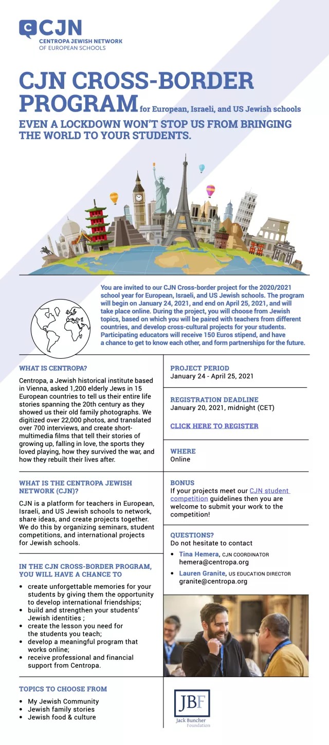 Cross-border Program for Jewish schools | Centropa