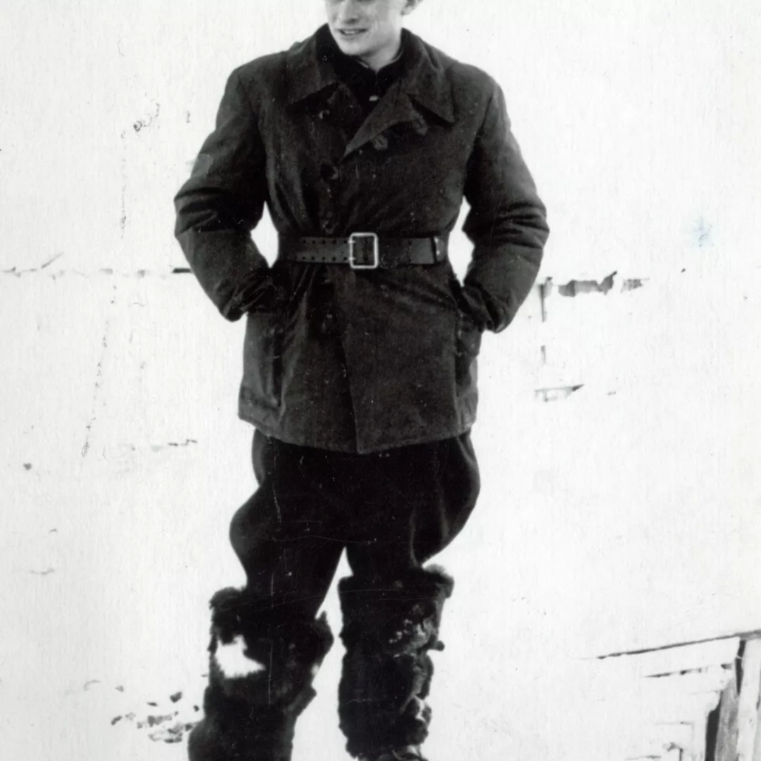 Mark Golub as a soldier | Centropa