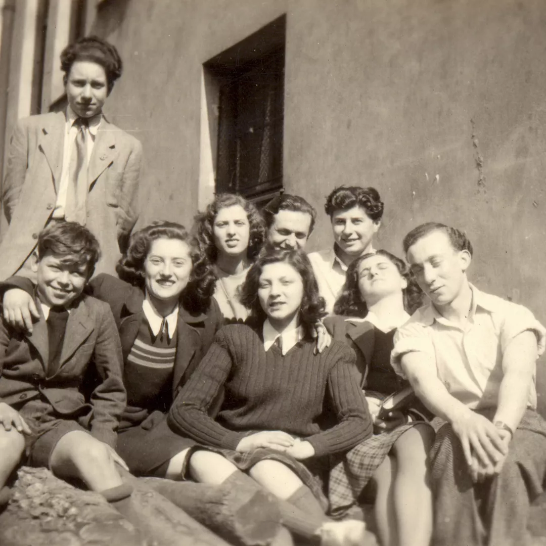 Children of Jewish orphanage at 25 Belgicka Street, Prague | Centropa