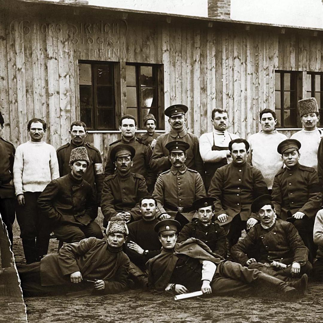 Herman Beitner in the German Army during World War I | Centropa