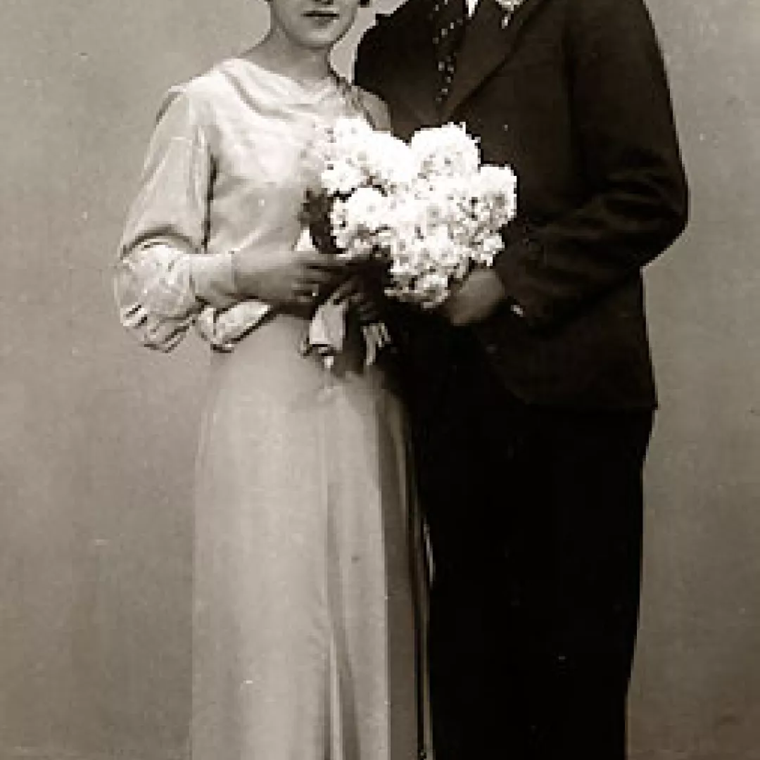 Sofija and Dusan Zoric, wedding photo | Centropa