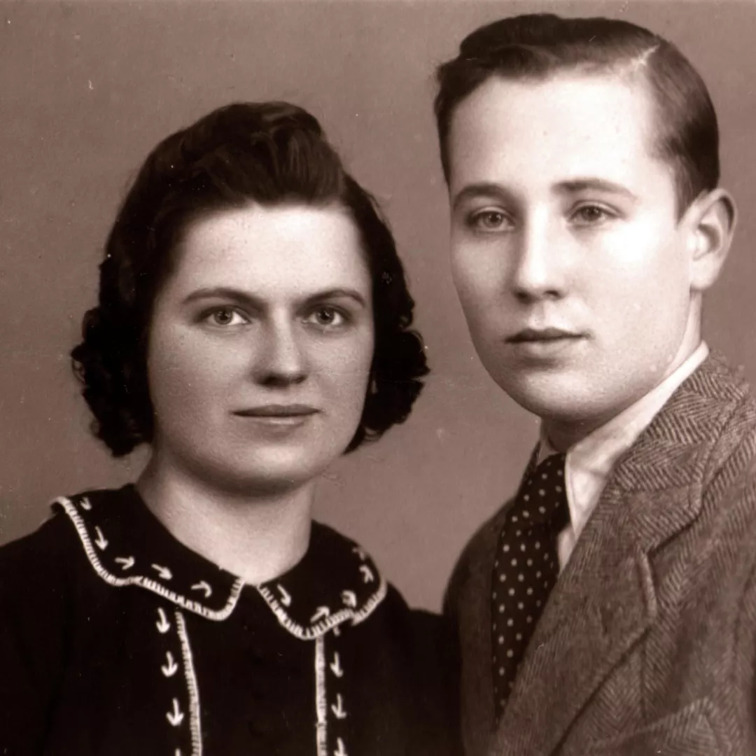 Ladislav Roth with his wife Maria Roth | Centropa
